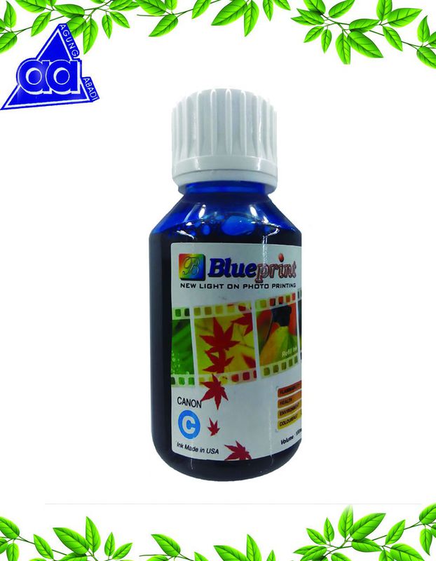 tinta blue print biru