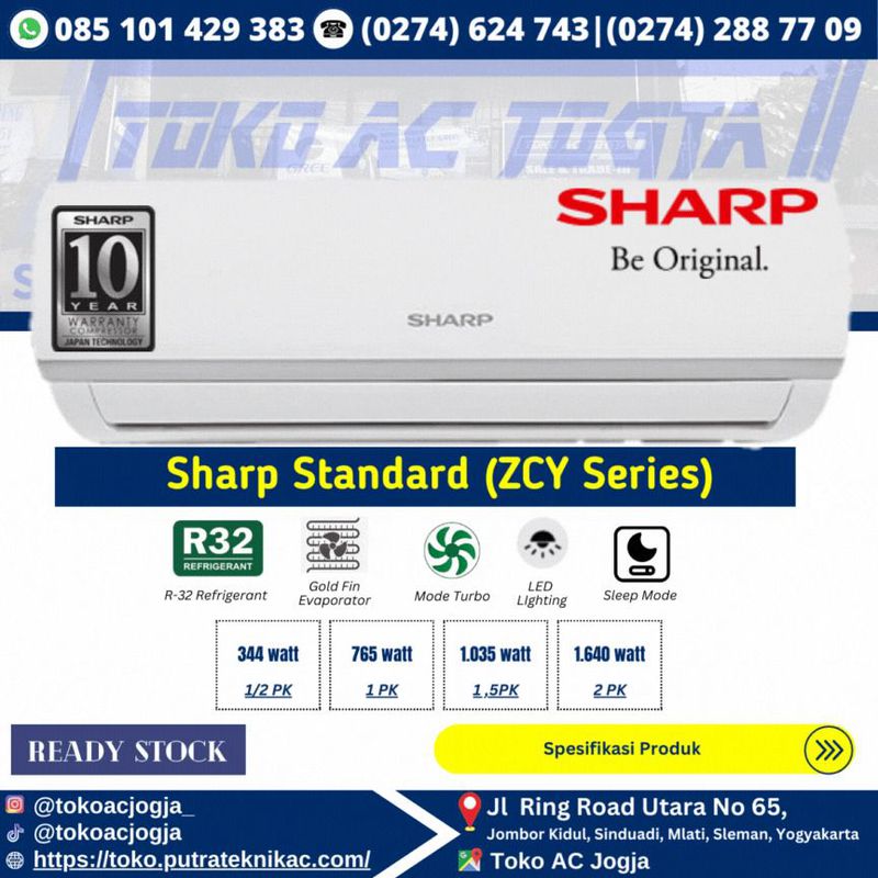 AC SHARP STANDARD 1 PK (A9ZCY)