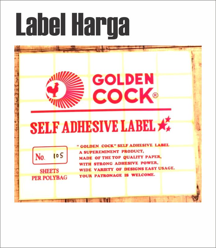 Label Harga 105 / Self Adhesive Label