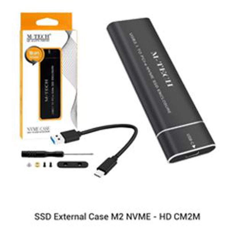 Casing SSD M2 NVME M-TECH USB 3.1 to M.2 NVME
