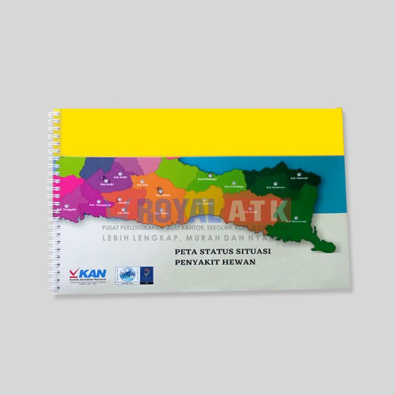 CUSTOM CETAK BUKU PETA PENYAKIT