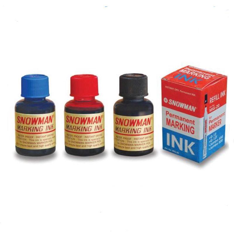 Tinta Spidol Permanent - Biru