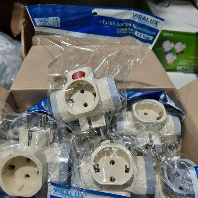 Multiplug Lubang 3 Visalux