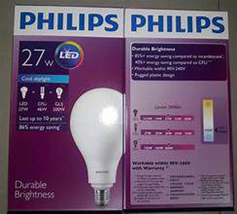 Lampu LED Philips 27 watt