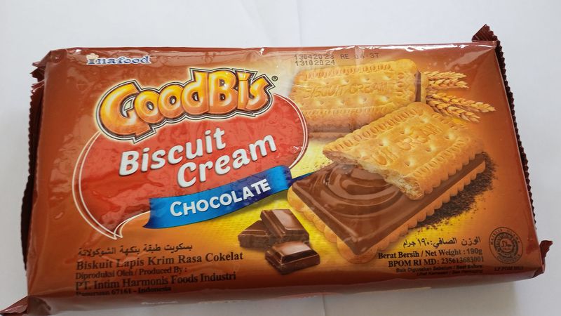 GoodBis Biscuit Cream Chocolate 190g