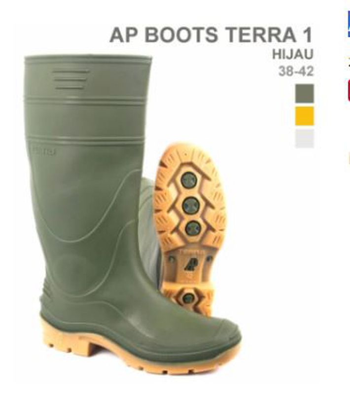 AP BOOTS SEPATU BOOT PVC AP BOOTS TERRA 1