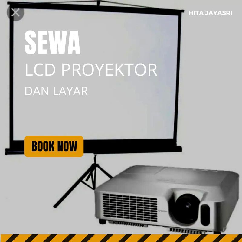 Sewa LCD + Proyektor