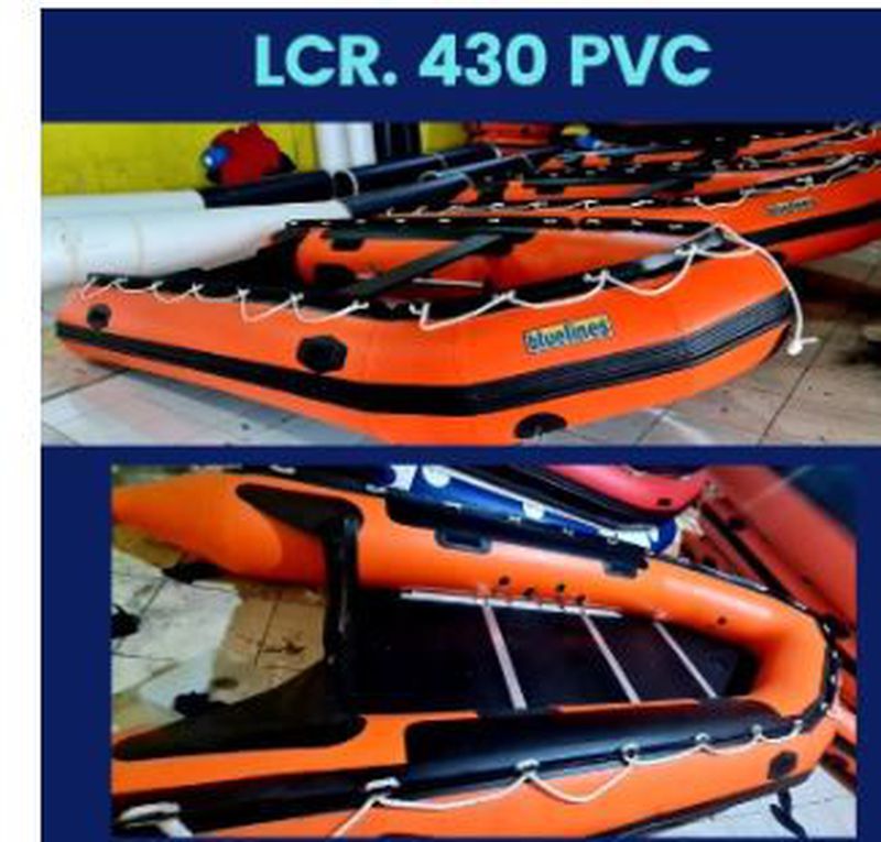 BLUELINES PERAHU KARET LCR 430 PVC