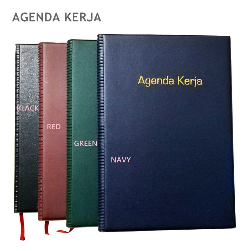 cetak buku agenda kerja
