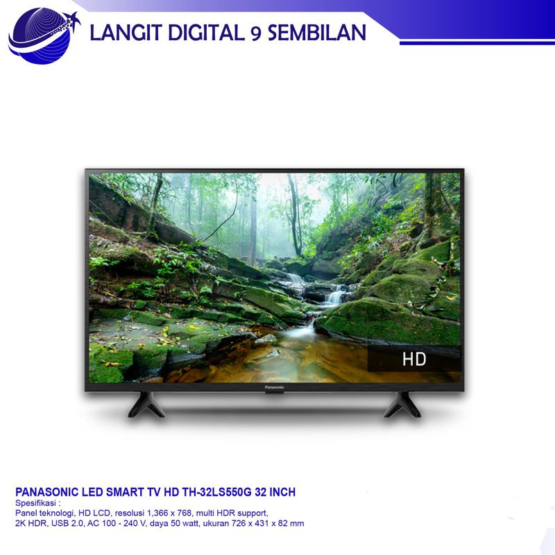 PANASONIC LED SMART TV HD TH-32LS550G 32 INCH
