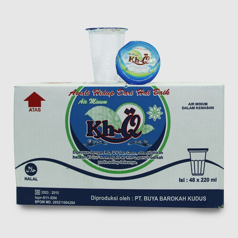 Air Mineral KhQ Gelas 220ml