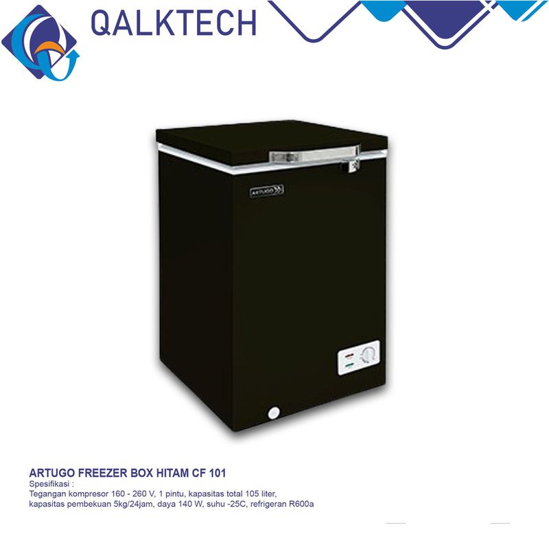 ARTUGO FREEZER BOX HITAM CF 101