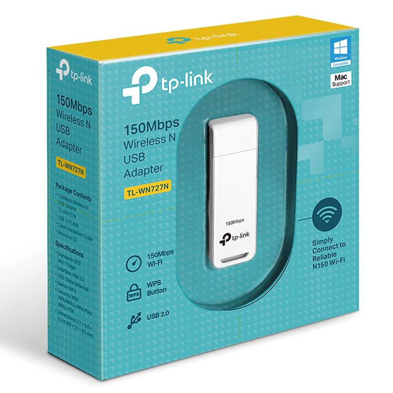 TP LINK USB Adapter 150Mbps