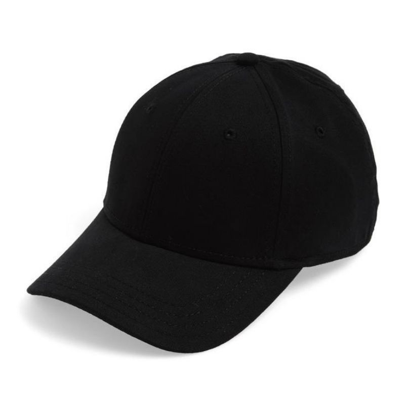 Topi Bordir - Hitam