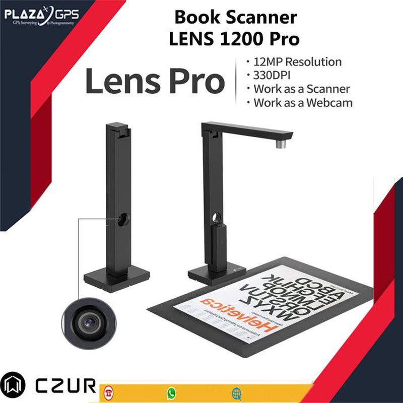 CZUR LENS 1200 PRO Book Scanner