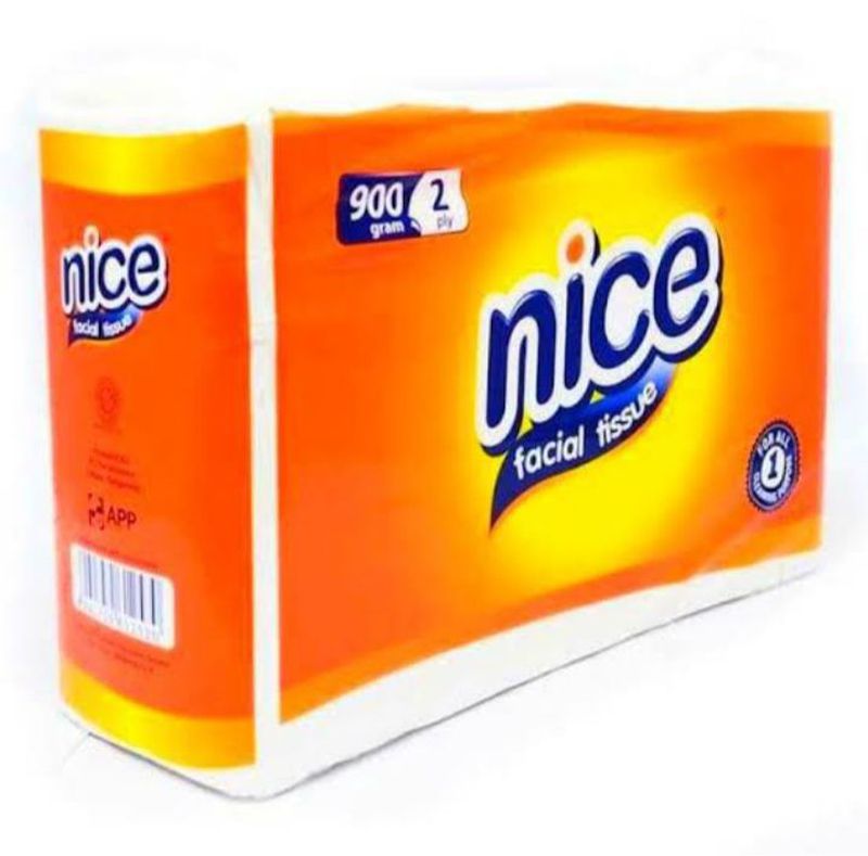 TISUE NICE ( FACIAL TISSUE ) JUMBO 900 GRAM /9ONS 2PLY