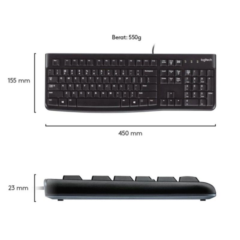 Keyboard Logitech K120