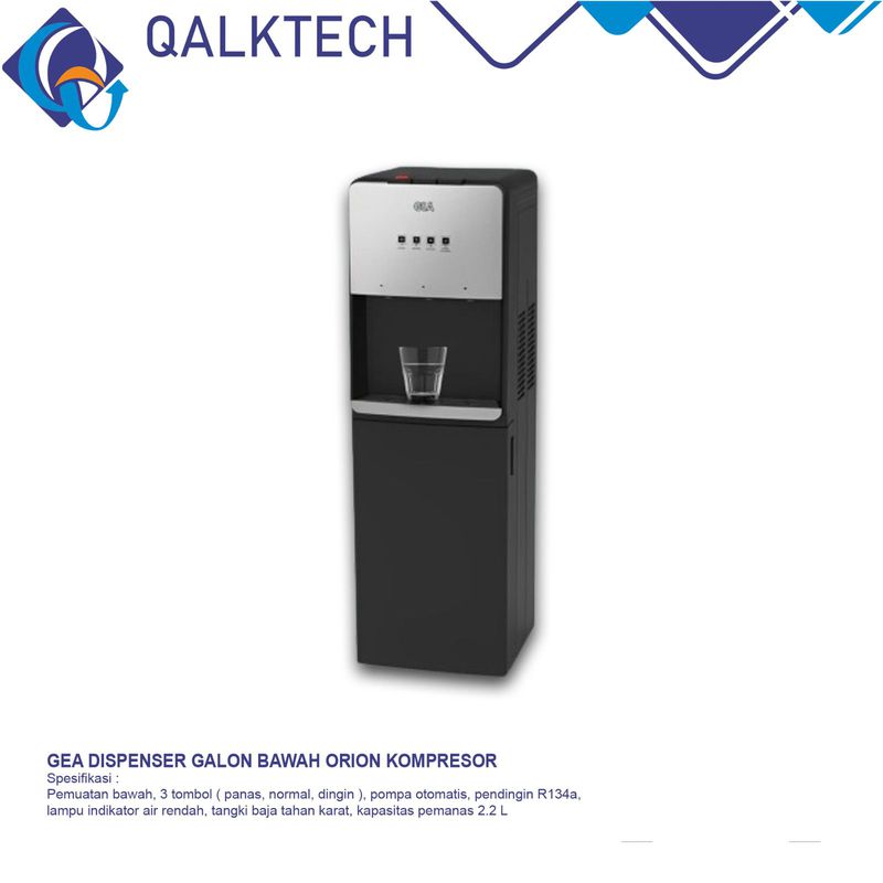 GEA DISPENSER GALON BAWAH ORION KOMPRESOR