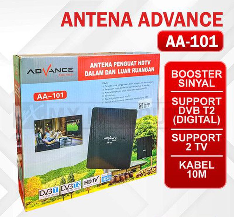 Advance Antena TV Digital Indoor Outdoor AA-101