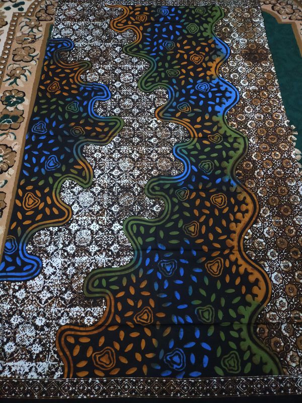 Batik abstrak gradasi