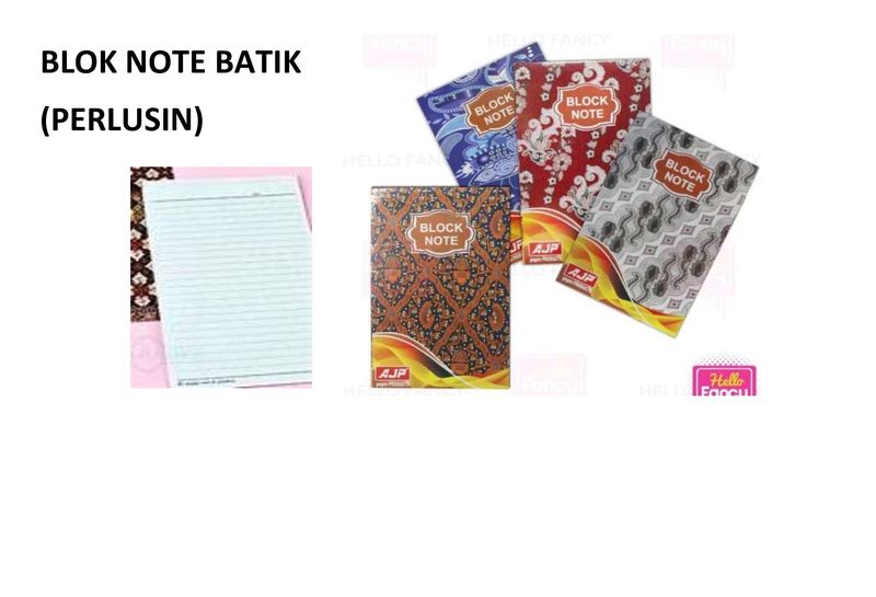 BLOK NOTE BATIK