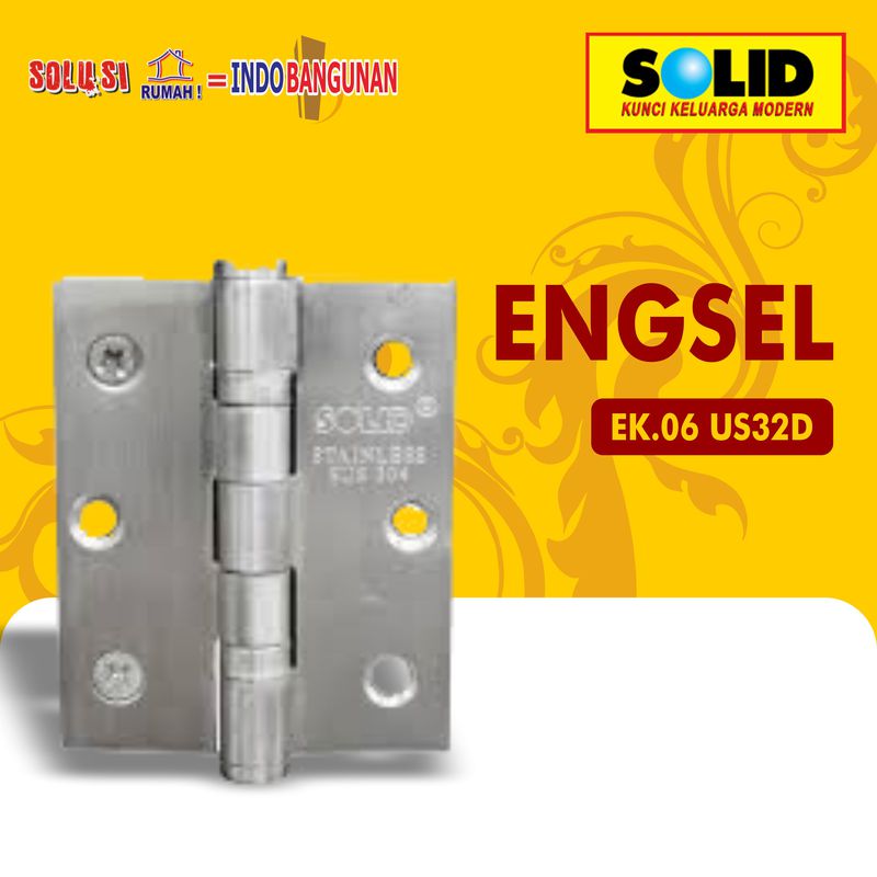 SOLID - ENGSEL EK.06/ ENGSEL/ ENGSEL PINTU - 3 X 2,5 X 2