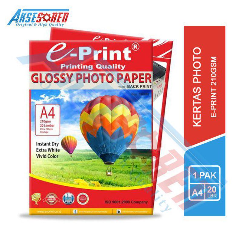 Glossy Photo Paper e print
