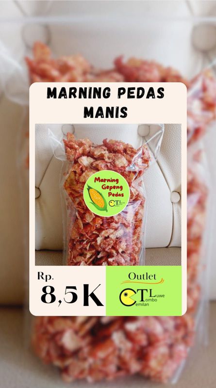 Marning Gepeng Pedas Manis