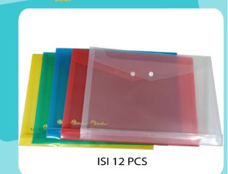 Map Kancing / Map File Plastik