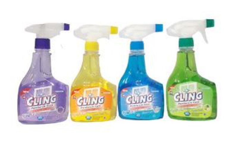 CLING CAIRAN PEMBERSIH KACA CLING BOTOL SPRAY 425 ML GLASS CLEANER