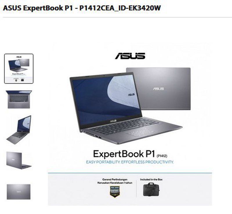 ASUS P1412CEA dan Logitech B170 Mouse Wireless