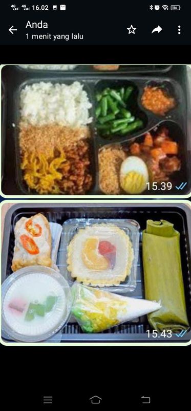 Paket makan dan Snack 45