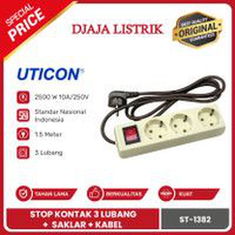 Terminal listrik 3 lobang