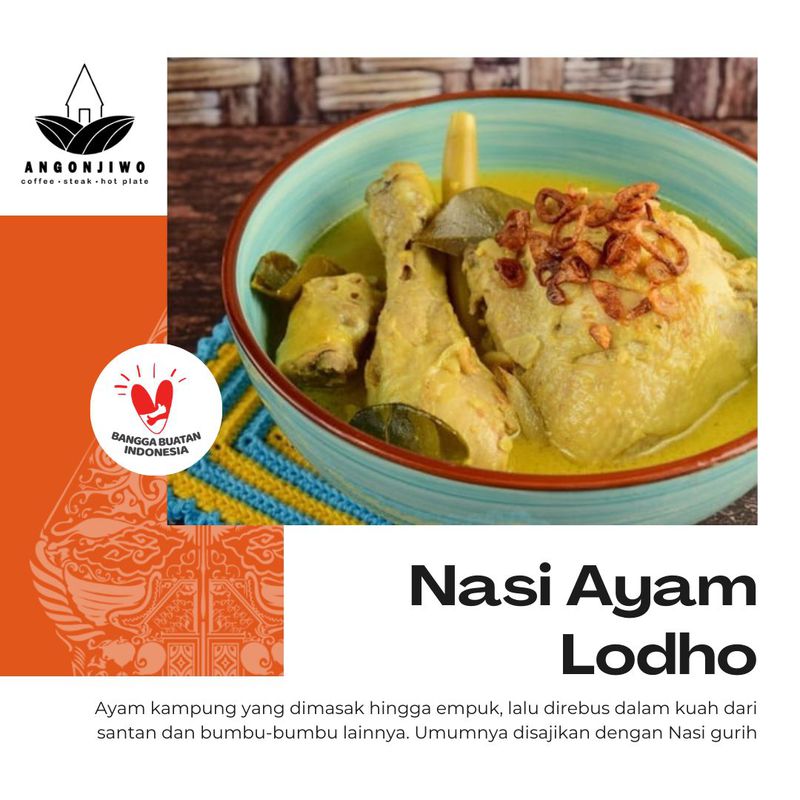 Nasi Ayam Lodho