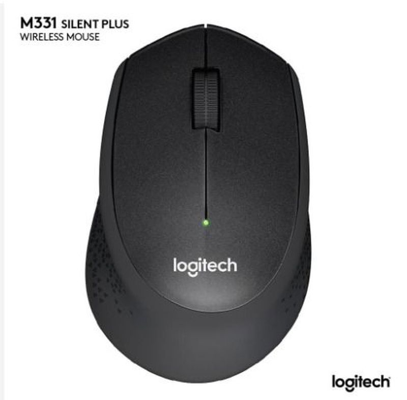 Logitech M330 Mouse Wireless Silent Click - Pink