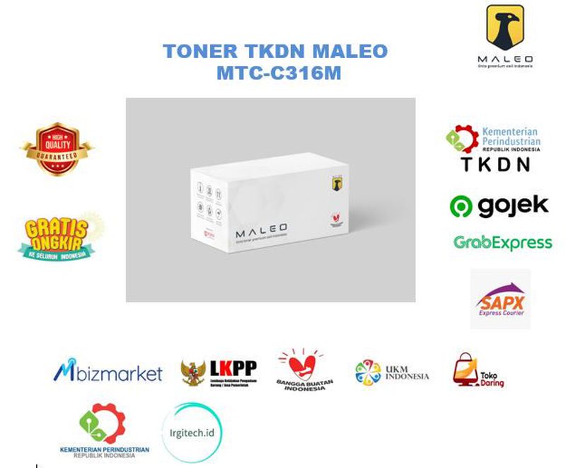 TONER EP316 TKDN - MTC-C316M - Untuk Canon LBP 5050 Series