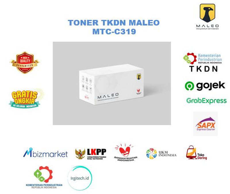 TONER TKDN - MTC-C319 - Untuk" Canon LBP 6300, LBP6650, LBP6670, LBP6680, MF5870, MF5950, MF5980