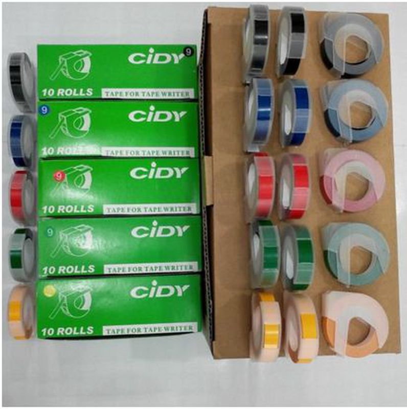 Pita Dymo Brand Cidy - Hitam