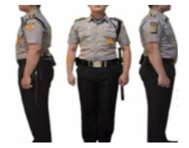 SERAGAM SETELAN PDH PDL SECURITY SATPAM KEAMANAN SAFARI