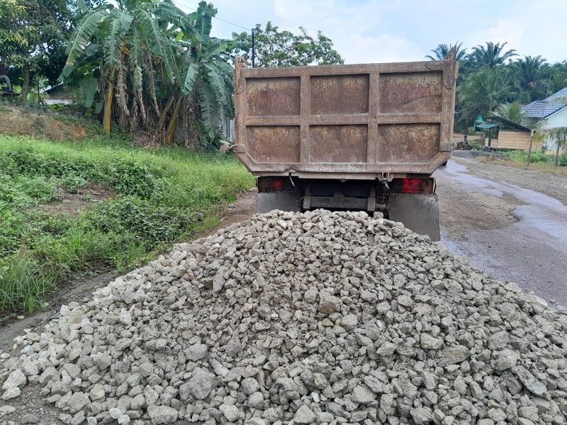 Batu Agregat Pecah Mesin