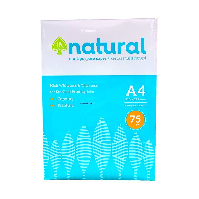HVS NATURAL A4 75 GRAM