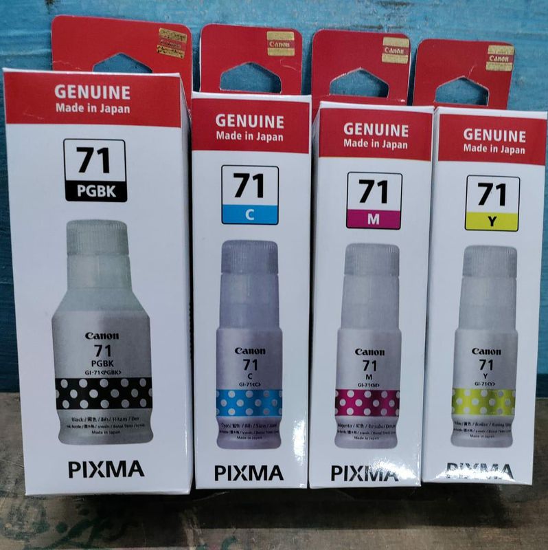 Tinta Canon Pixma 71 - Warna