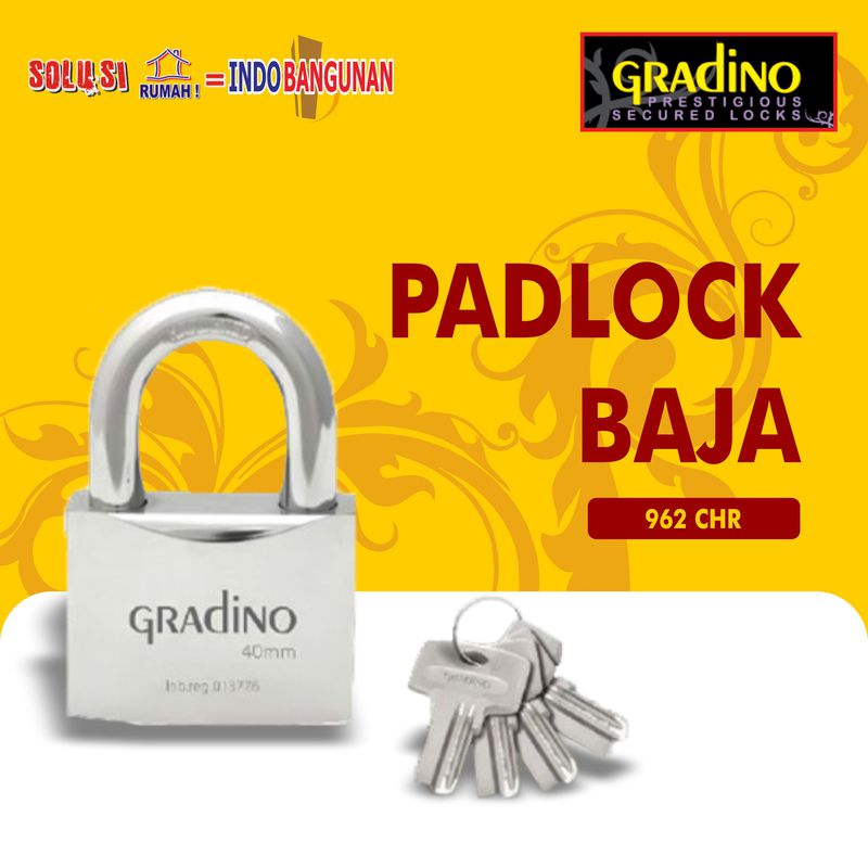 GRADINO - PADLOCK BAJA/ GEMBOK/ PADLOCK - 60 MM
