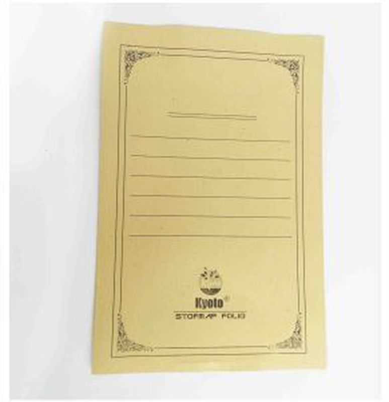 Stop Map Kertas Kuning