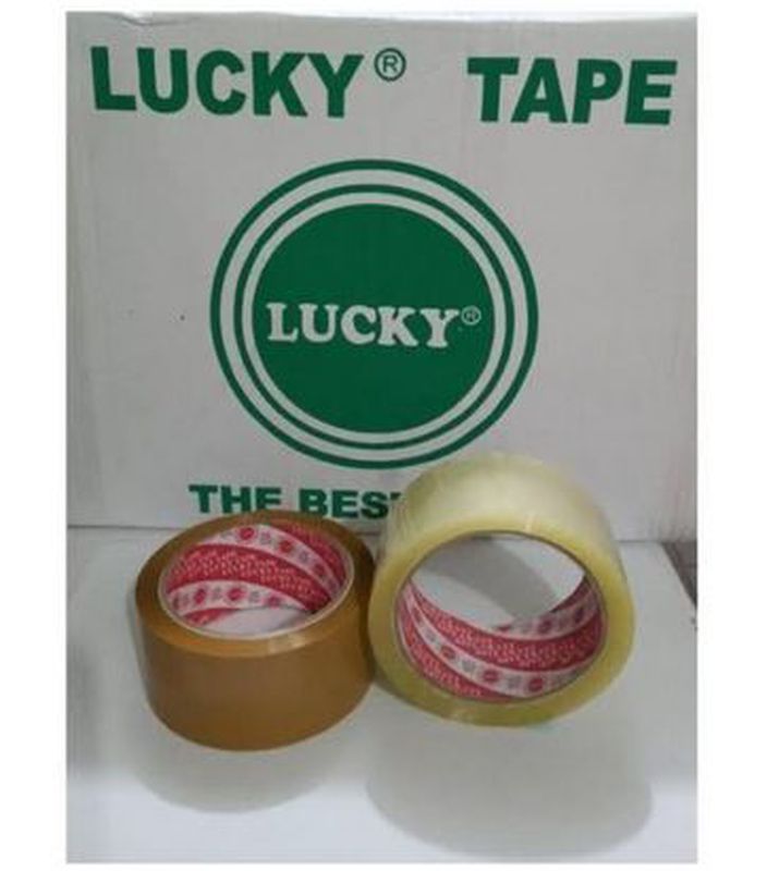 Lakban Coklat Merek Lucky 3" x 37M