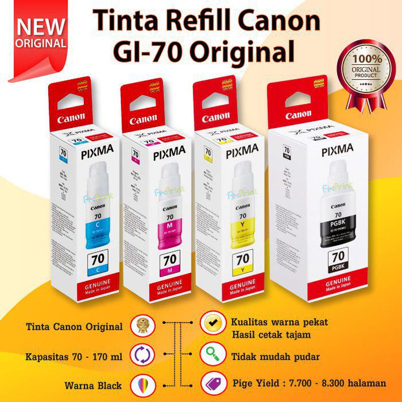 Tinta Printer Canon G1-70