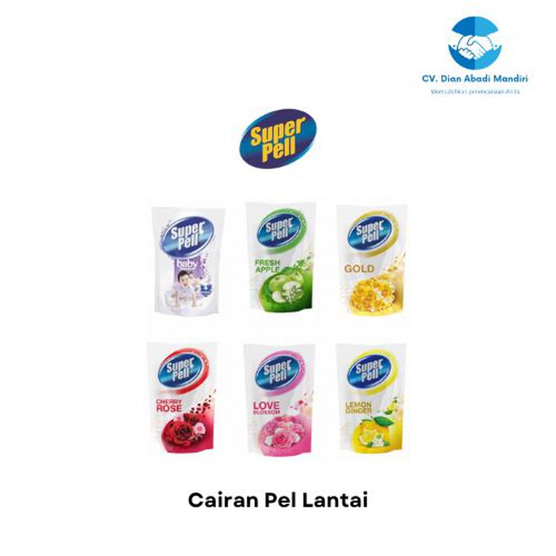 Cairan Pel Lantai Super Pell