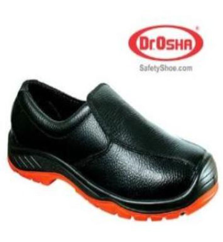 DR. OSHA GEORGIA SLIP ON - 9132 - BLACK - DR.OSHA SAFETY SHOES