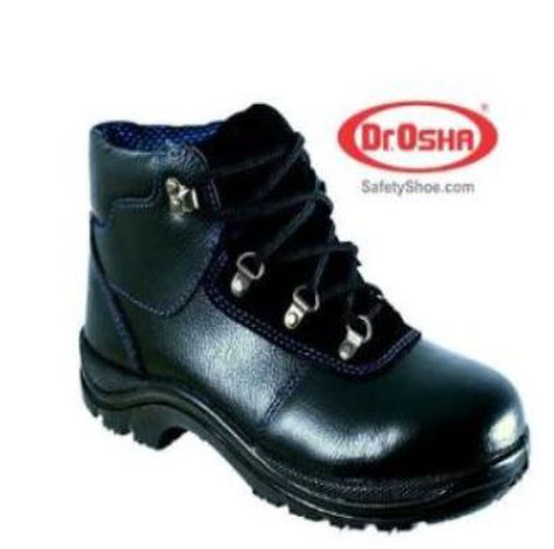 DR. OSHA MASTER ANKLE BOOT - 2208 - HITAM - DR.OSHA SAFETY SHOES