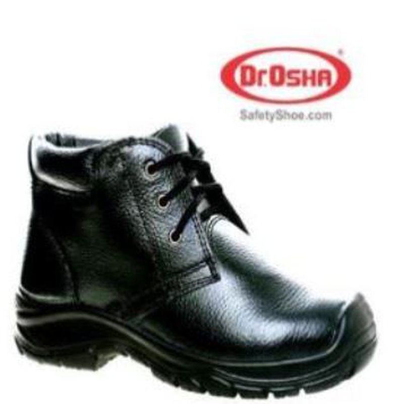 DR. OSHA TITANIUM ANKLE BOOT - 3258 - HITAM - DR.OSHA SAFETY SHOES